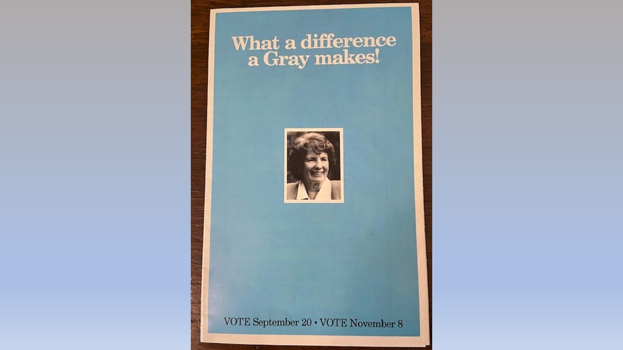Barbara Gray: Pioneering Advocate for the Underdog ~ 50 Plusses